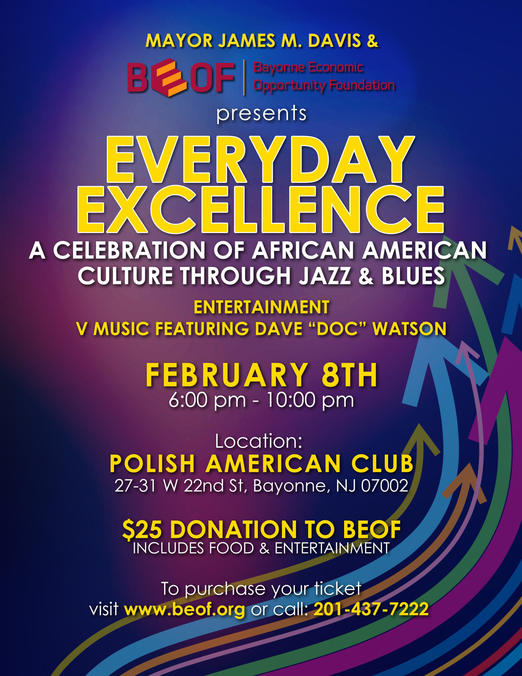 Mayor James M. Davis & BEOF to host Everyday Excellence Event - Bayonne ...